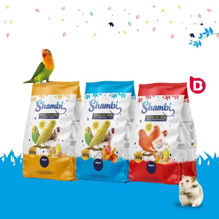 Diseño de la linea de empaques para Shambi una gran marca de pequeñas ...